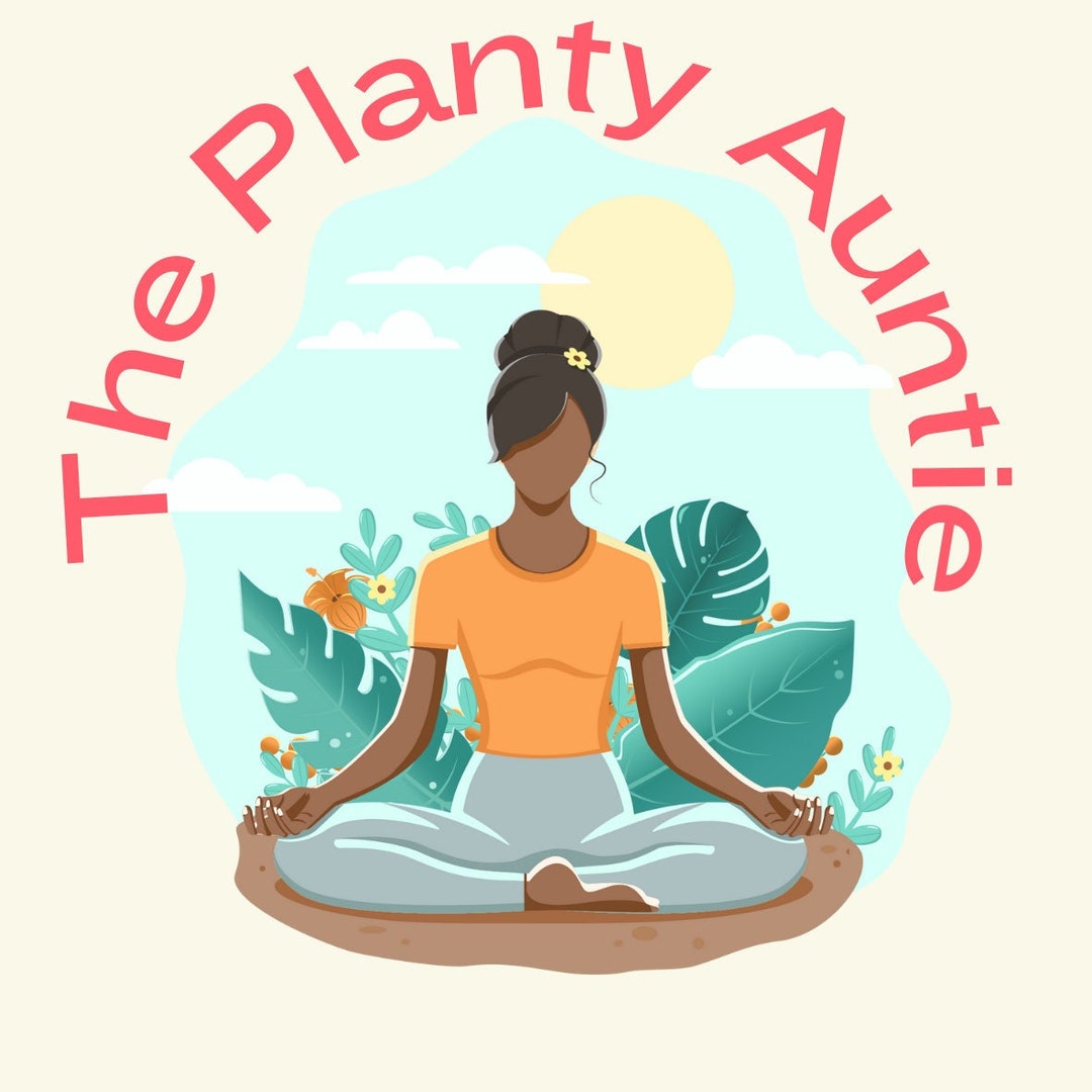 The Planty Auntie is Our Logo Sticker - Etsy