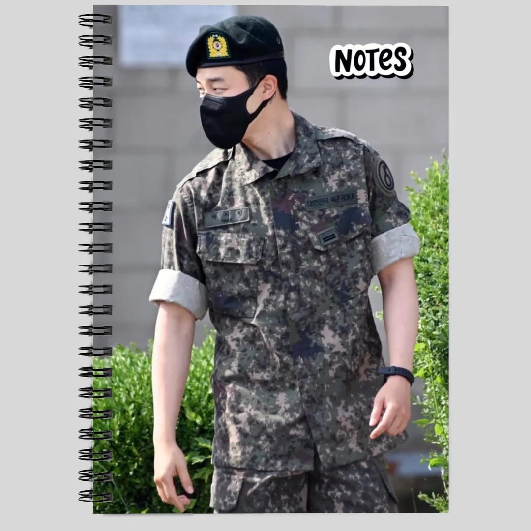 Jimin BTS Inspired Spiral Notebook Perfect for ARMY Cute Kpop ...