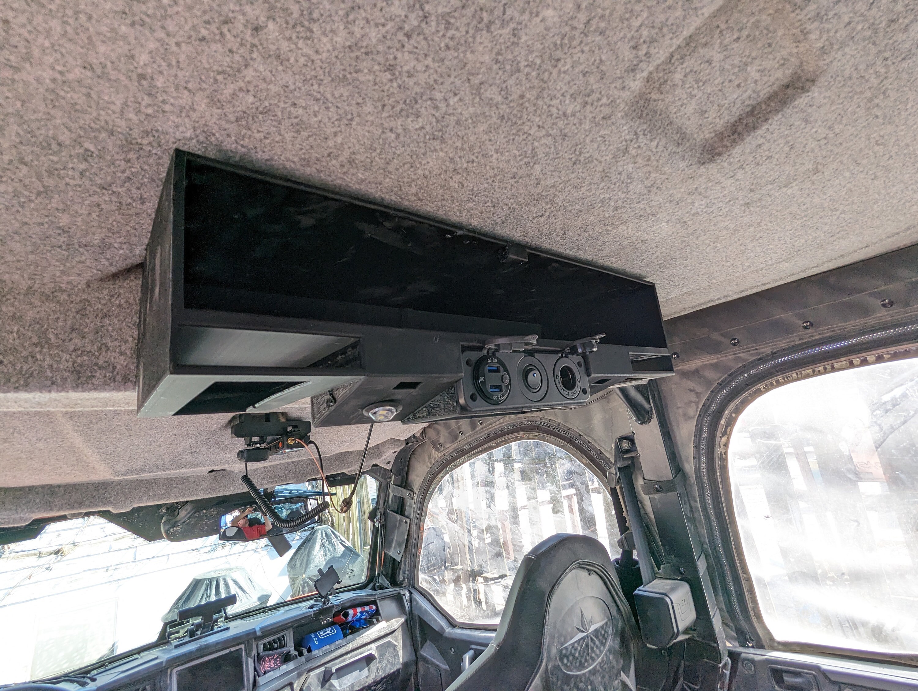 Polaris General 4 Seat Overhead Storage and Power Center. - Etsy