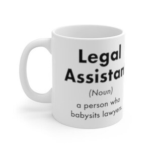 Legal Assistant DIGITAL DOWNLOAD | Lawyer Secretary Gift Idea Paralegal ...