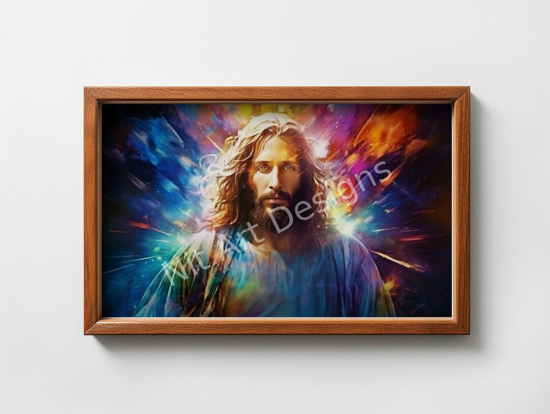 Jesus Christ Spirit, Faithful Prayer, Scripture Wall Art, Christian ...