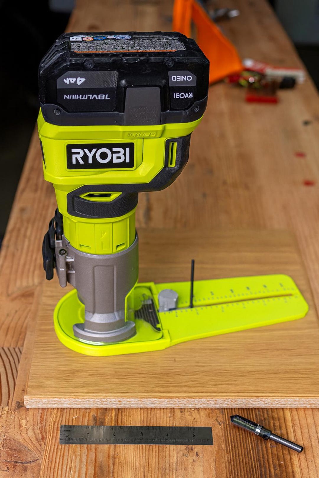 Ryobi Trim Router Circle Cutting Jig: 1.5"-18" Adjustable Woodworking ...