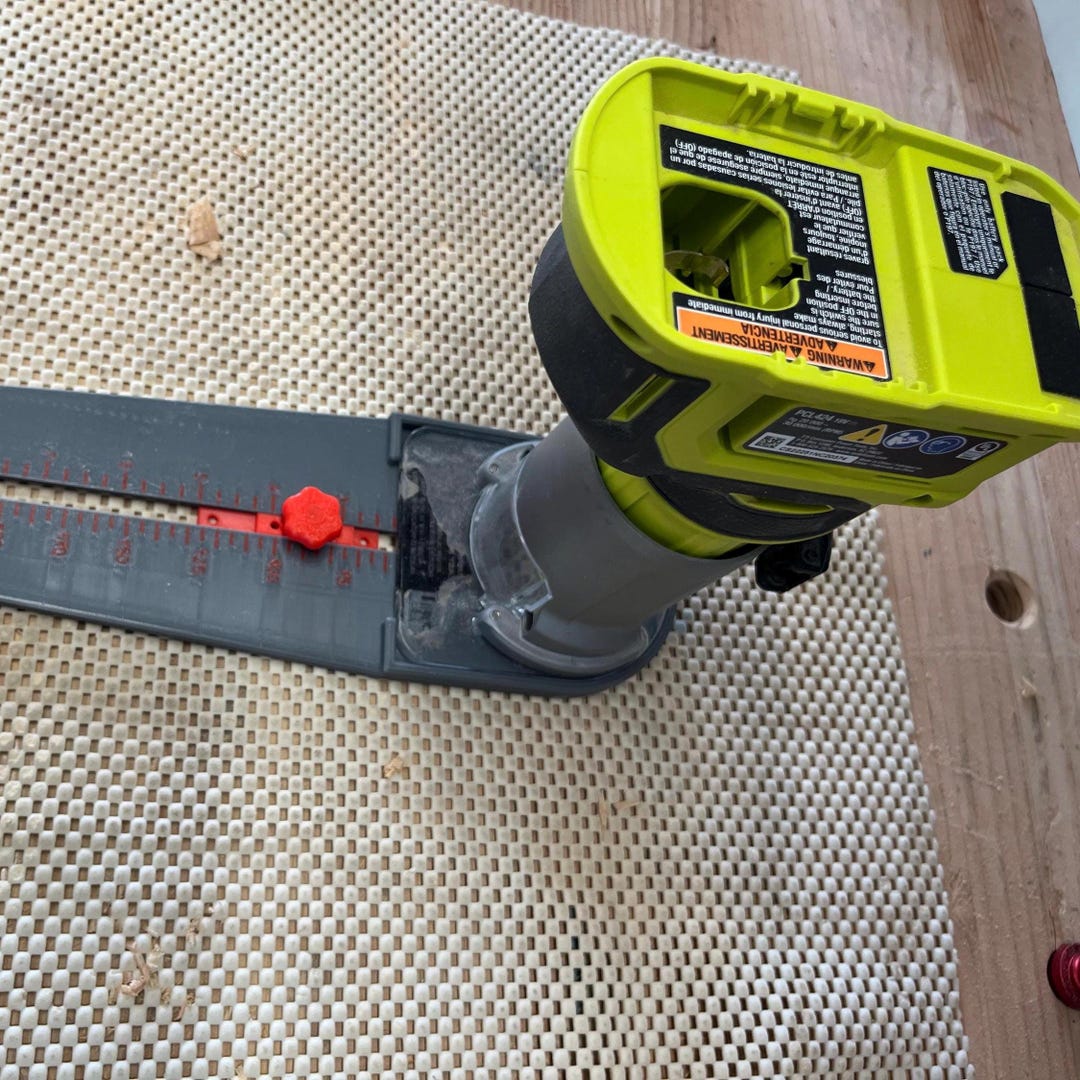 Adjustable Circle Cutting Jig Compatible With Ryobi ONE+ Compact Router ...