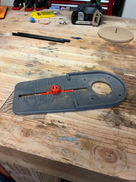 Adjustable Circle Cutting Jig Compatible With Ryobi ONE Compact Router ...