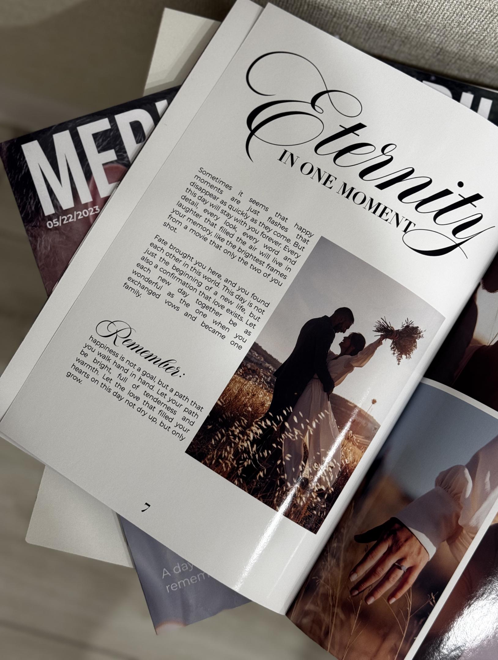 Wedding Magazines, Your Wedding Journey Captured in a Personalized ...