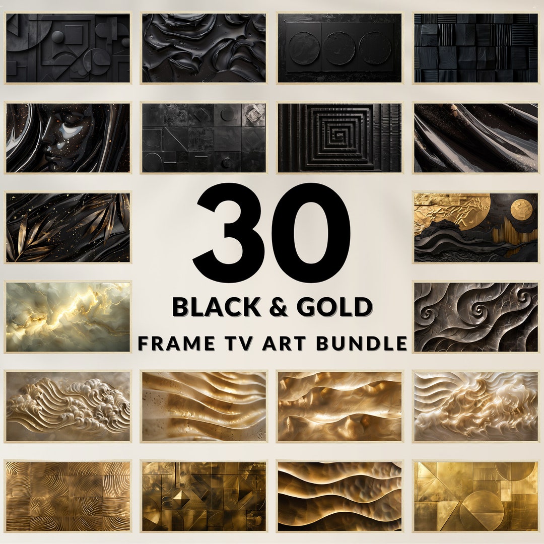 Abstract Samsung Frame TV Art Collection, Samsung Frame TV Art Set of ...
