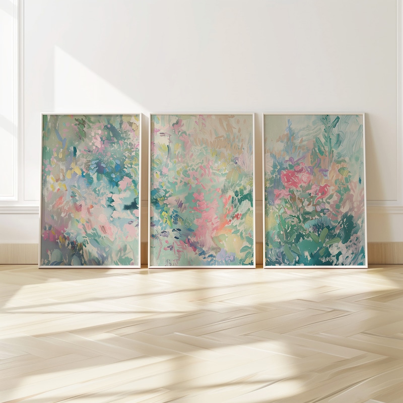 Set of Three Wall Art - Etsy