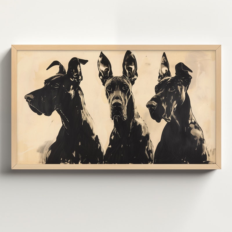 Great Dane Art - Etsy