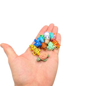 Micro Pocket Pets – 3D Printed Articulated Animals - 10/20 Ct Packs - Etsy