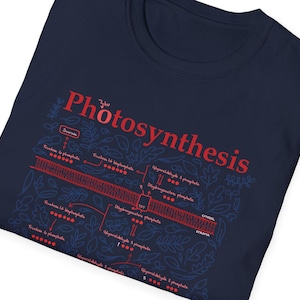 Photosynthesis Plant T-shirt, Biochemistry Student Gift, Plant ...