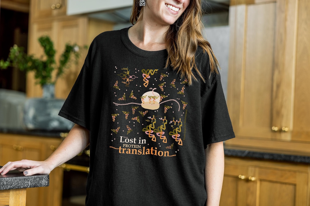 Protein Translation T-shirt, Biochemistry Student Gift, Science Lover ...