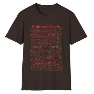 Photosynthesis Plant T-shirt, Biochemistry Student Gift, Plant ...
