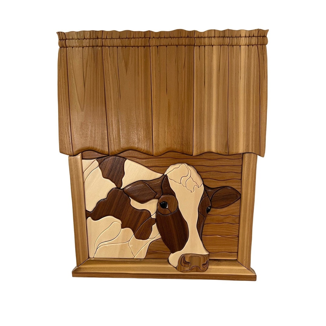 Cow Comes Home Intarsia - Etsy