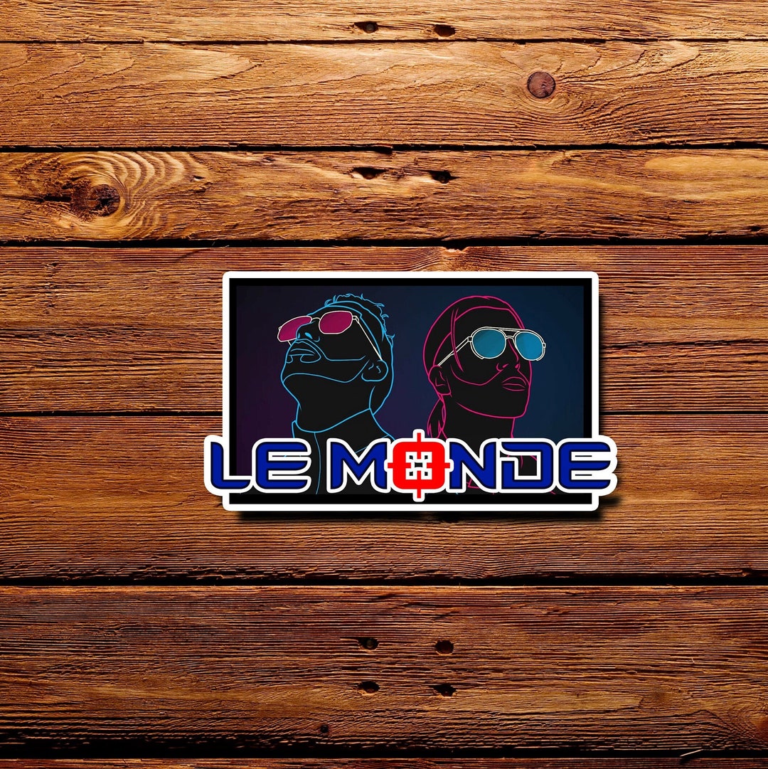 PNL '' Le Monde'' Paname Waterproof Sticker - Etsy