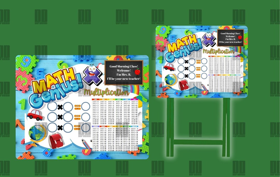 AI Digital Download to Make Math Learning Fun With This Multiplication ...