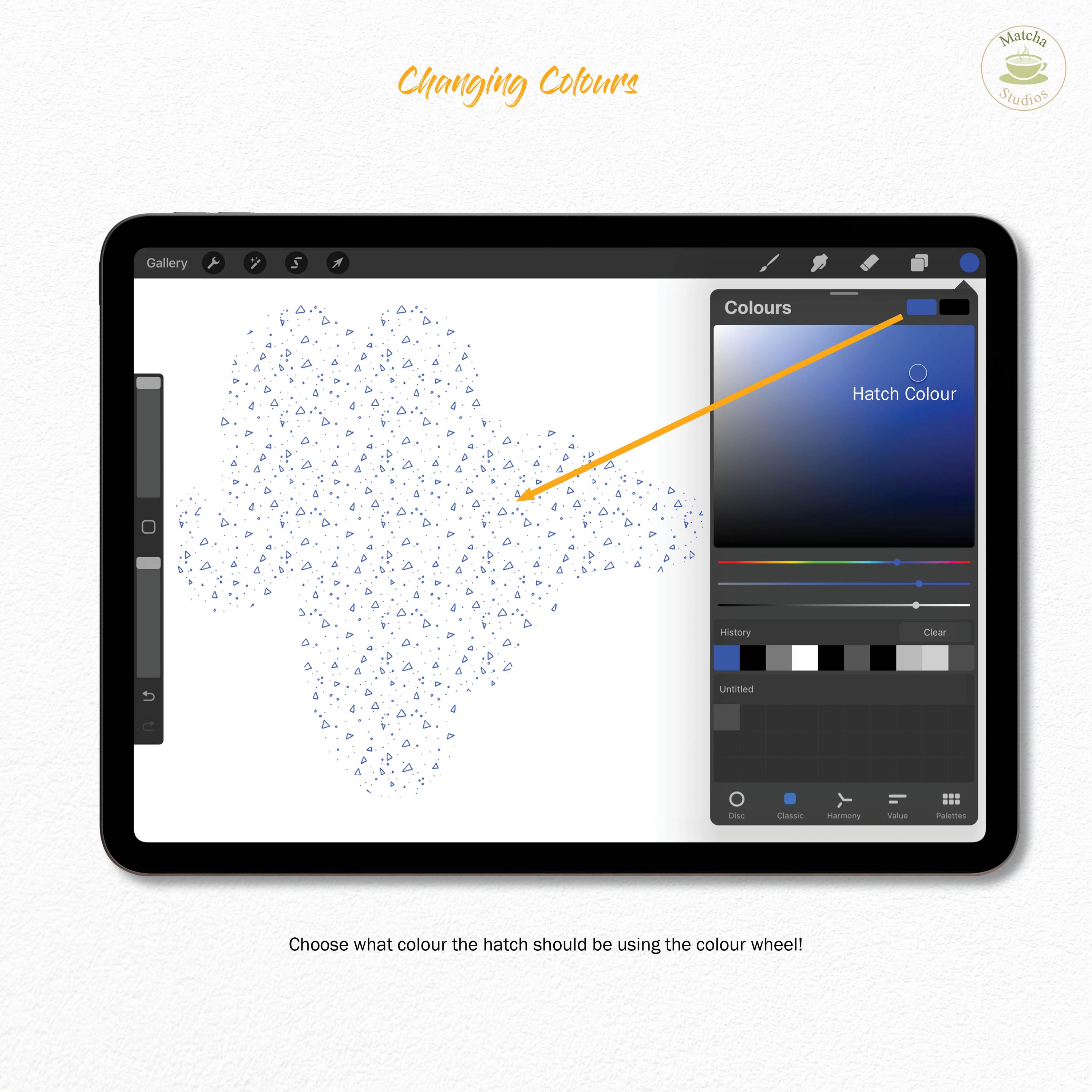 Hatch Procreate Brush Set, Procreate Brushes, Hatch Brushes, Architecture Procreate Brushes ...