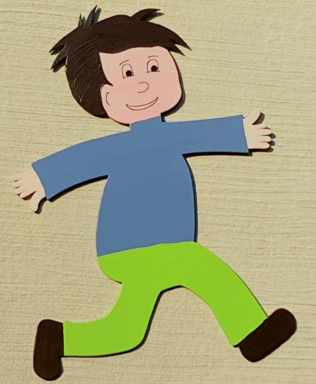 Children's Sign, Children's Figure, Wooden Figure, Traffic Warning Sign ...