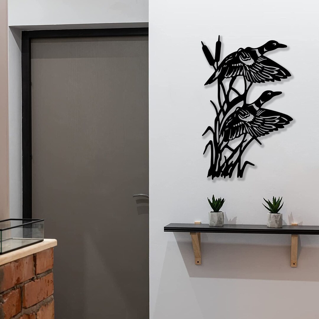 Duck Scene DXF, Duck SVG Cut File, Svg for Cricut, Dxf for Laser Cnc ...