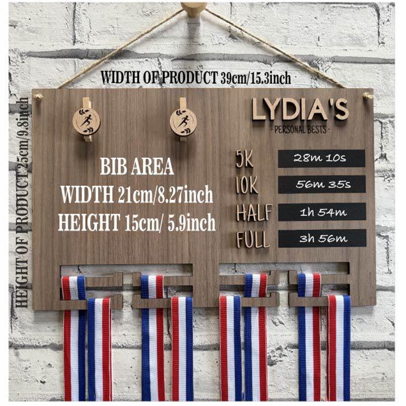 Running Medal Birthday - Etsy UK