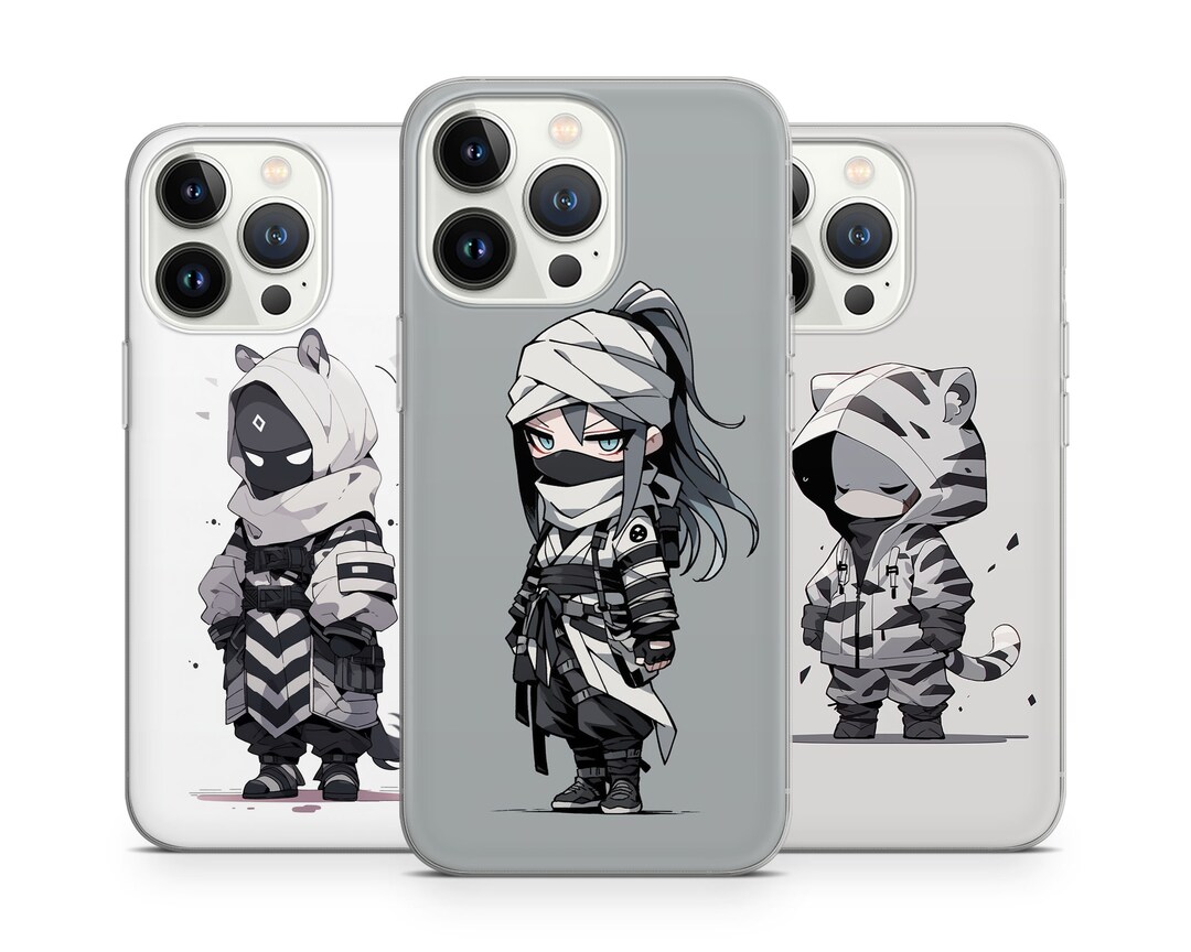 Cute Anime Phone Case Japan Zebra Ninja Gift for iPhone 14 13 Pro Max ...