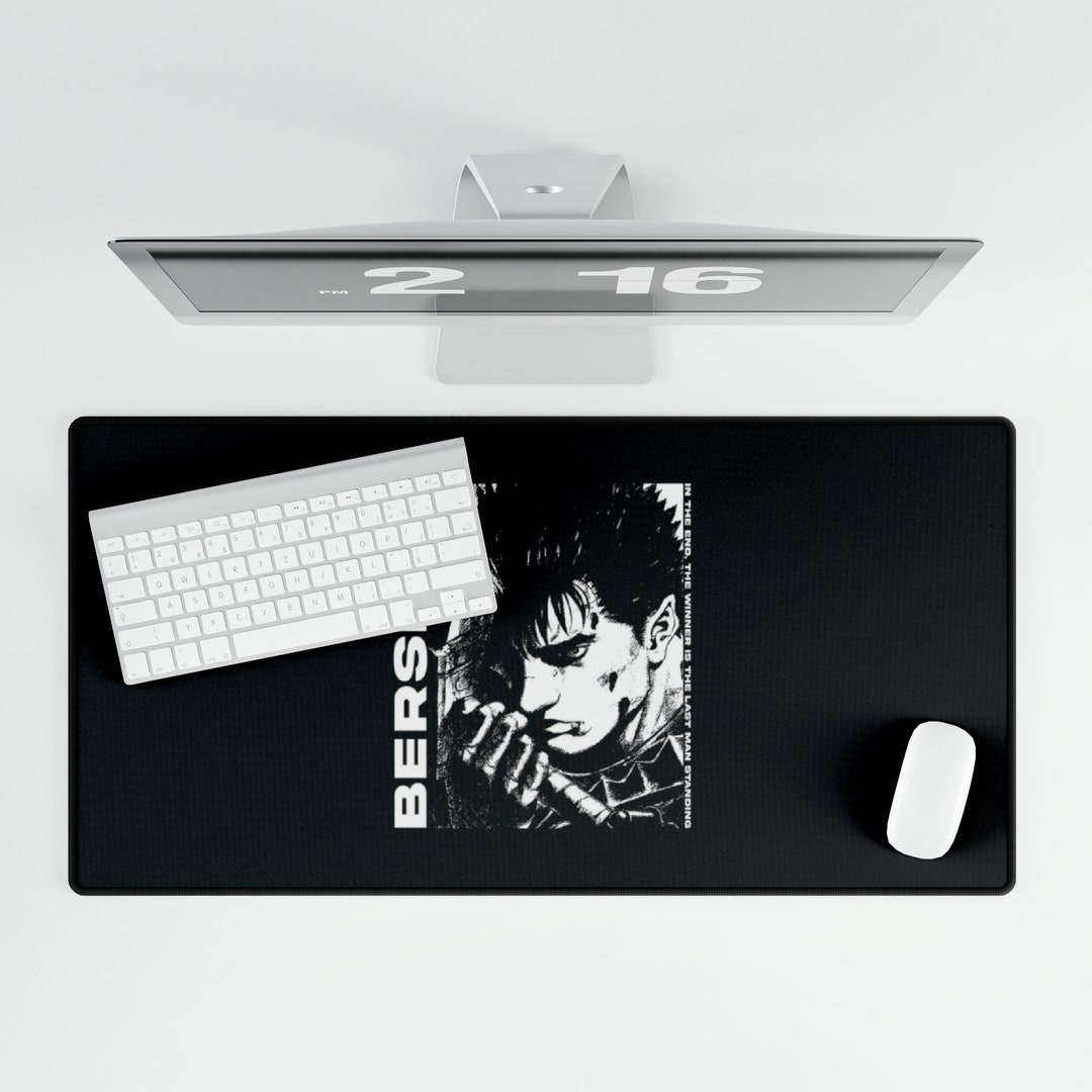 Berserk Guts Mouse Pad, Multiple Colors and Sizes, Anime Gaming Mouse ...
