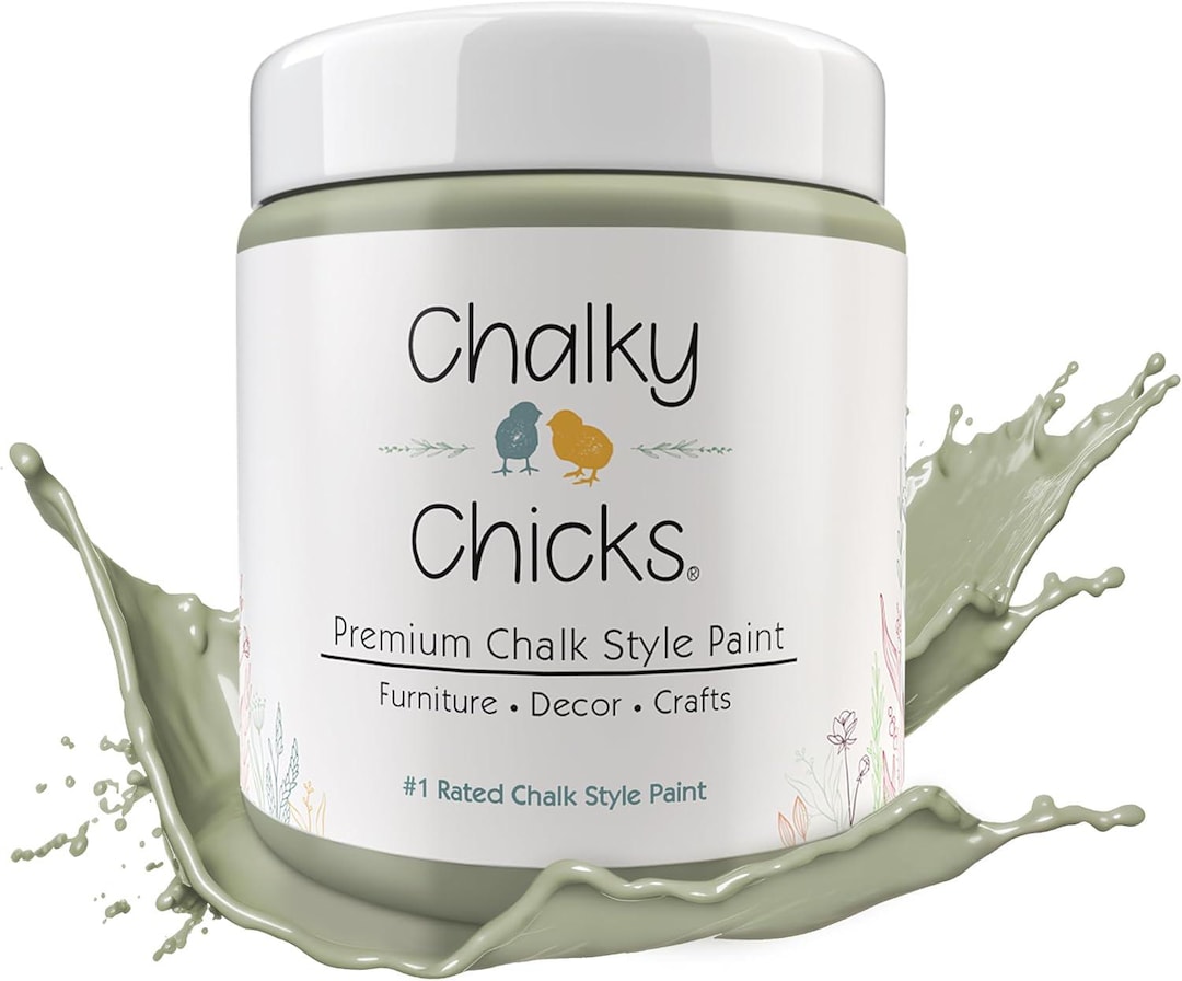 Mountain Green (sage Green) - Premium Chalk Paint for Furniture, Home ...