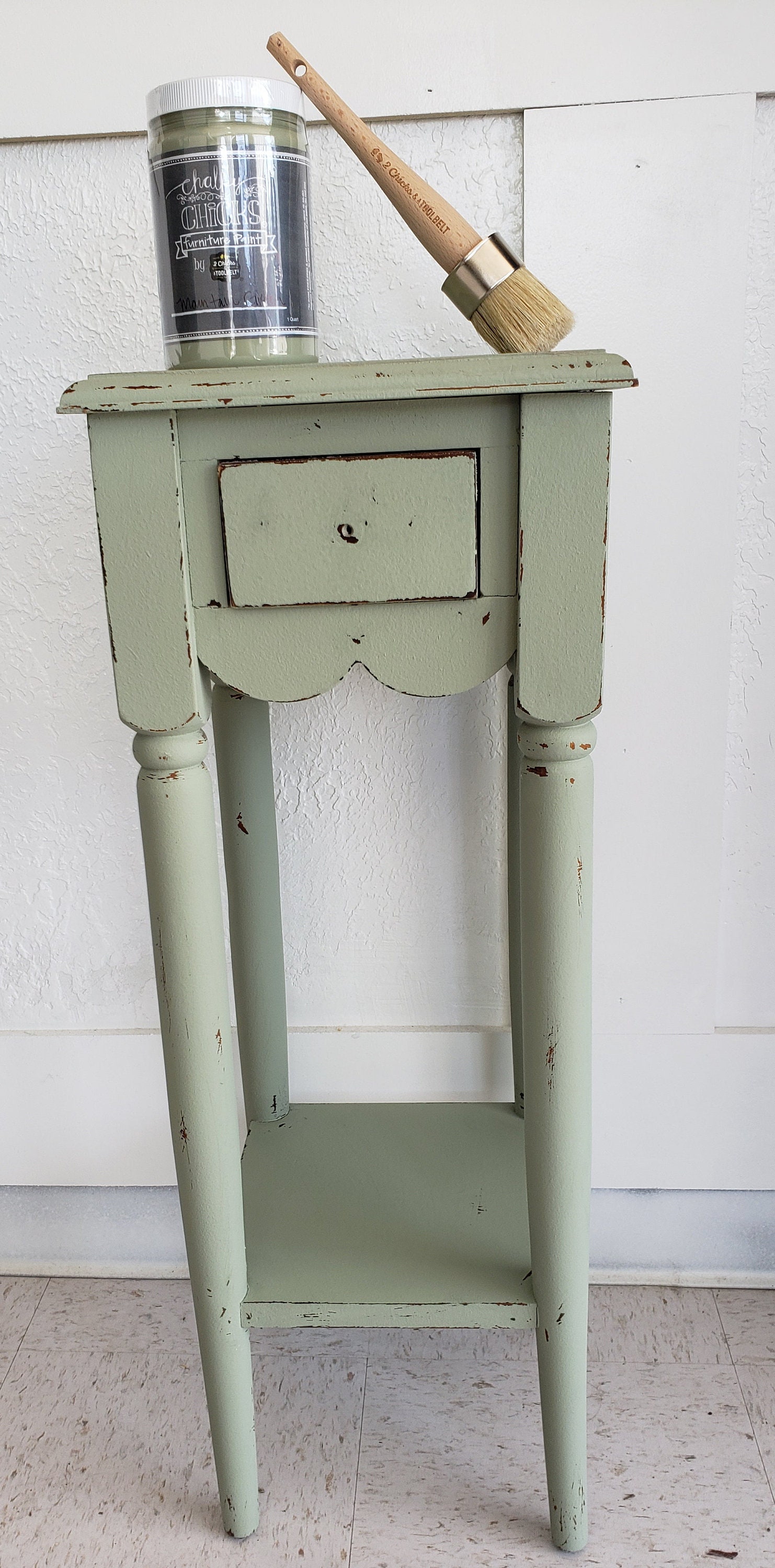 Mountain Green sage Green Premium Chalk Paint for Furniture, Home Decor ...