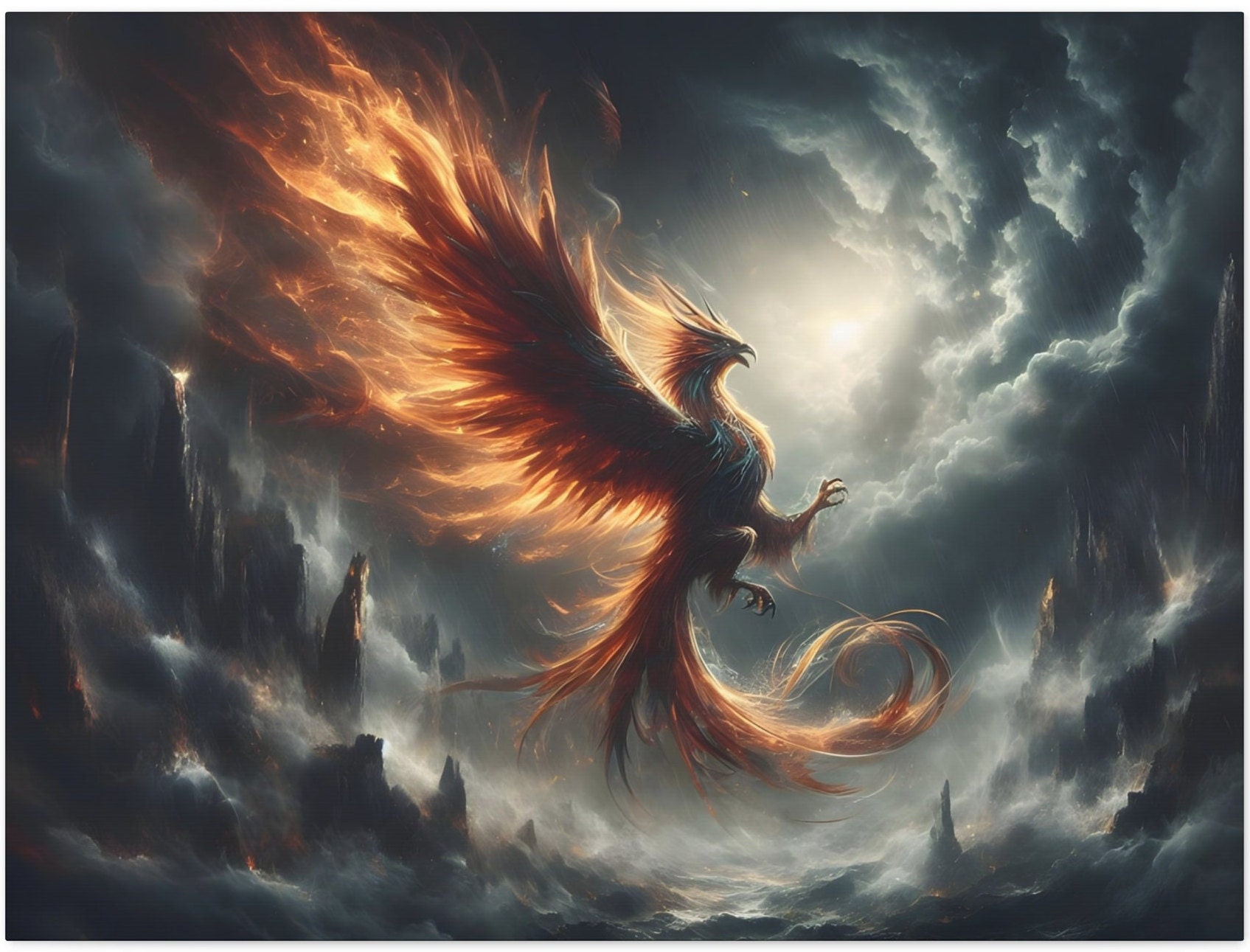 The Immortal Phoenix Rising From the Ashes to Fight the Darkness in the ...