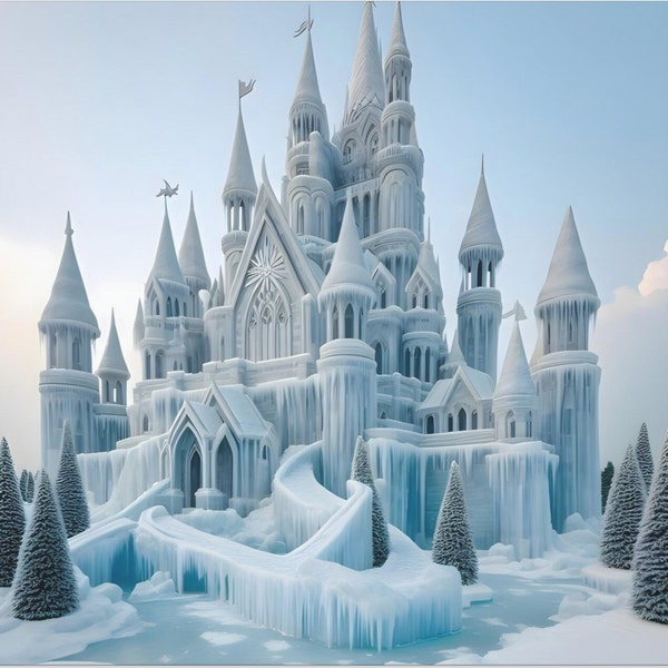 Ice Castle - Etsy