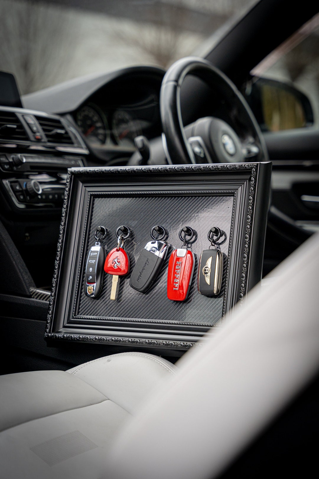 THE DREAM - Framed Luxury Car Keys // Wall Art // Display Decoration - Etsy