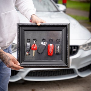 THE DREAM - Framed Luxury Car Keys // Wall Art // Display Decoration - Etsy