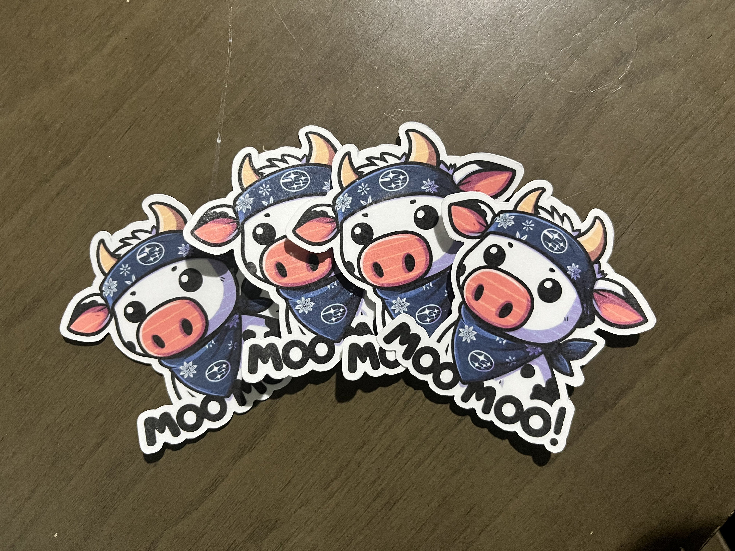 6/12/24 Moo Moo Subamoo Sticker Packs - Subamoo Stickers - Etsy