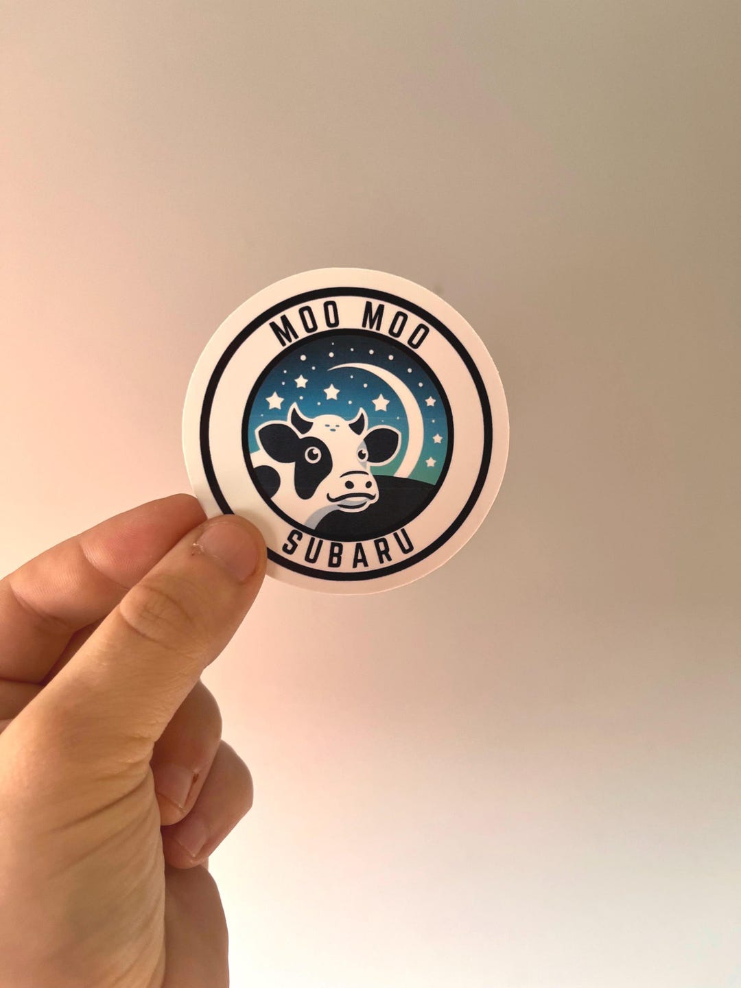 5/10/15/20 Moo Moo Subaru Sticker Packs - Subamoo Stickers - Etsy