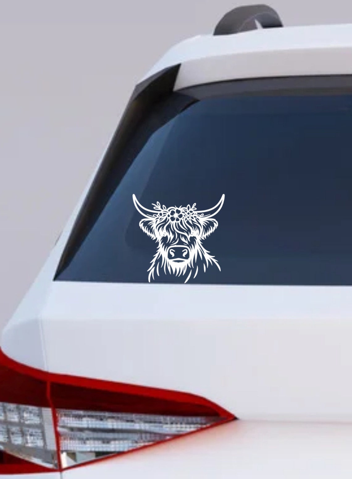 Car Decal - Cow Decal - Bumper Sticker - Etsy