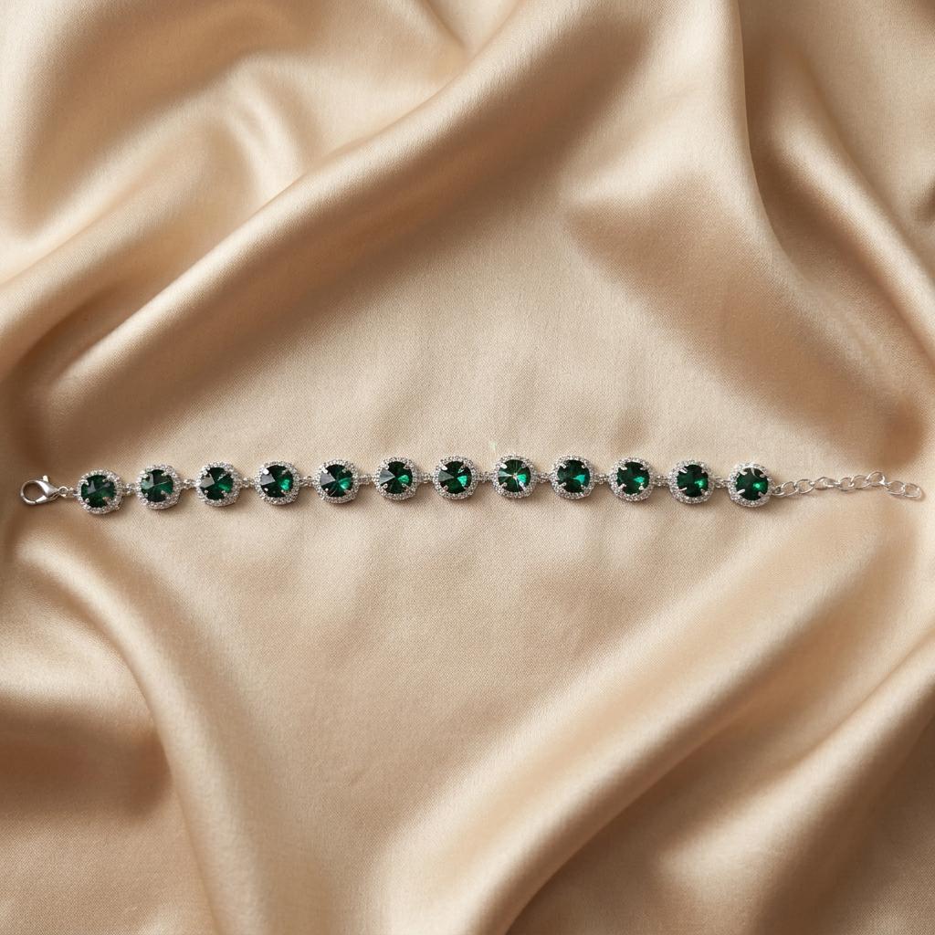 Emerald Green Crystal Pet Collar – Luxury Adjustable Cat Necklace ...