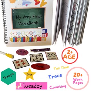 Montessori Toys Busy Book for Kids 2 up to 5 Years Old Homeschool ...