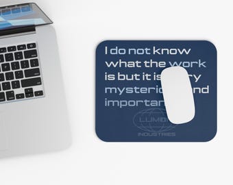 Severance TV Show-inspired Word Search Mouse Pad- Lumon-themed Office ...