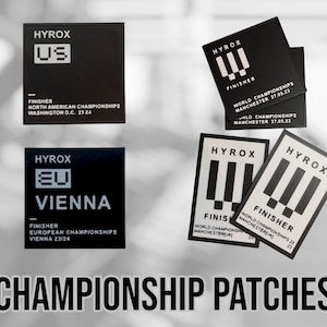 Hyrox Style Replace-a-patch - Etsy UK