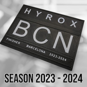 Hyrox Style Replace-a-patch - Etsy UK