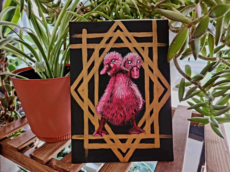 Two Headed Duck - Etsy