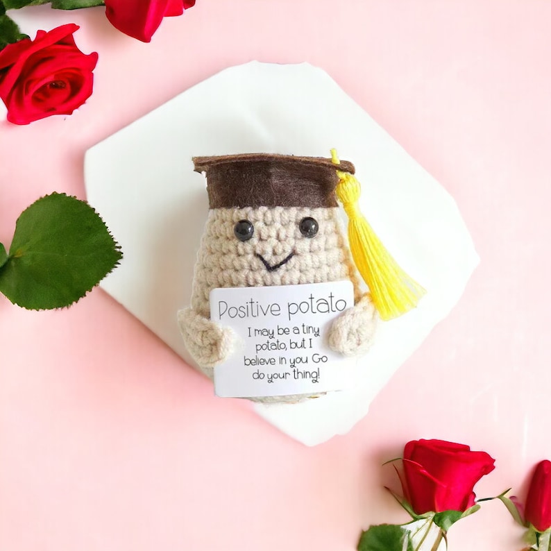 Emotional Support Crochet Potato Plushie | Finished Product, DIY ...