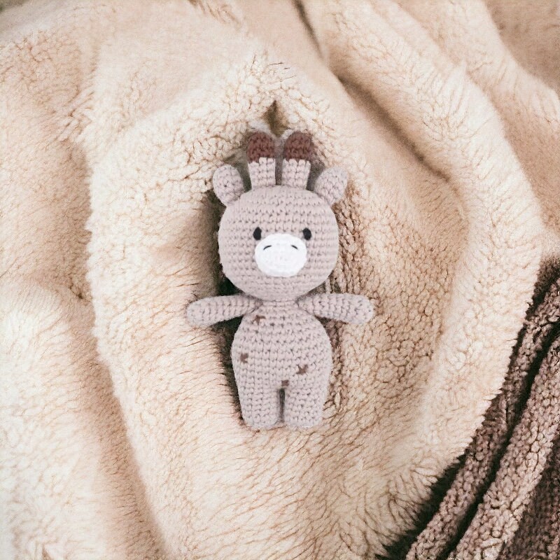 Emotional Support Crochet Animal Plushie Finished Product, Cute ...