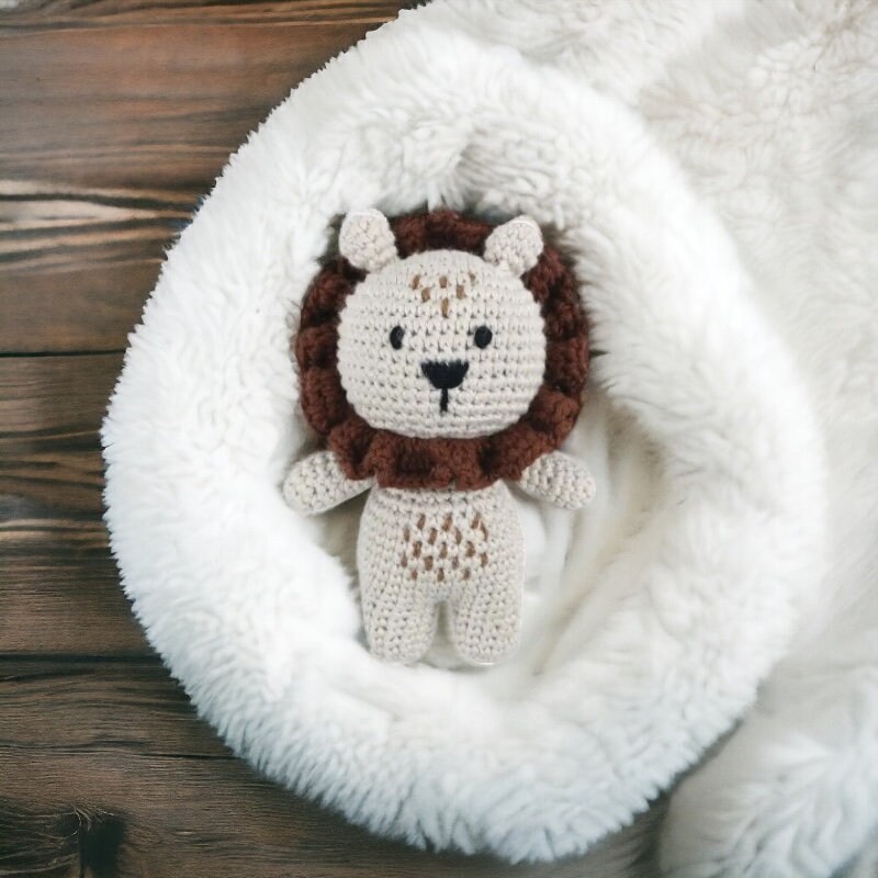 Emotional Support Crochet Animal Plushie Finished Product, Cute ...