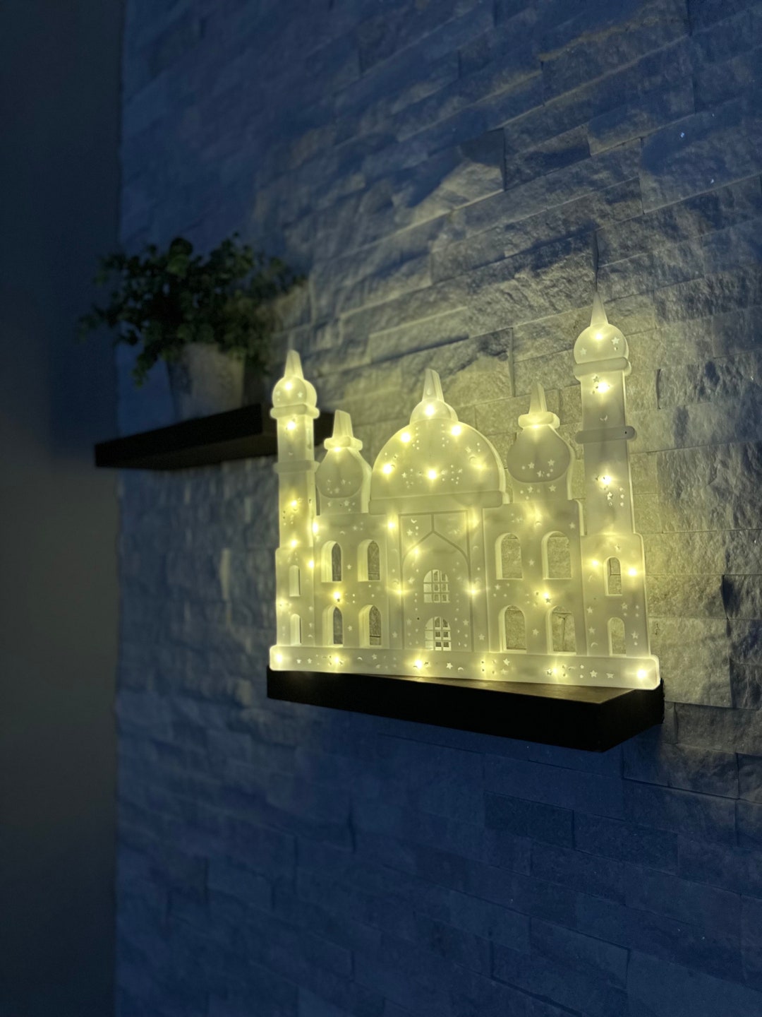 Customade Ramadan Acrylic Mosque Stand - Etsy