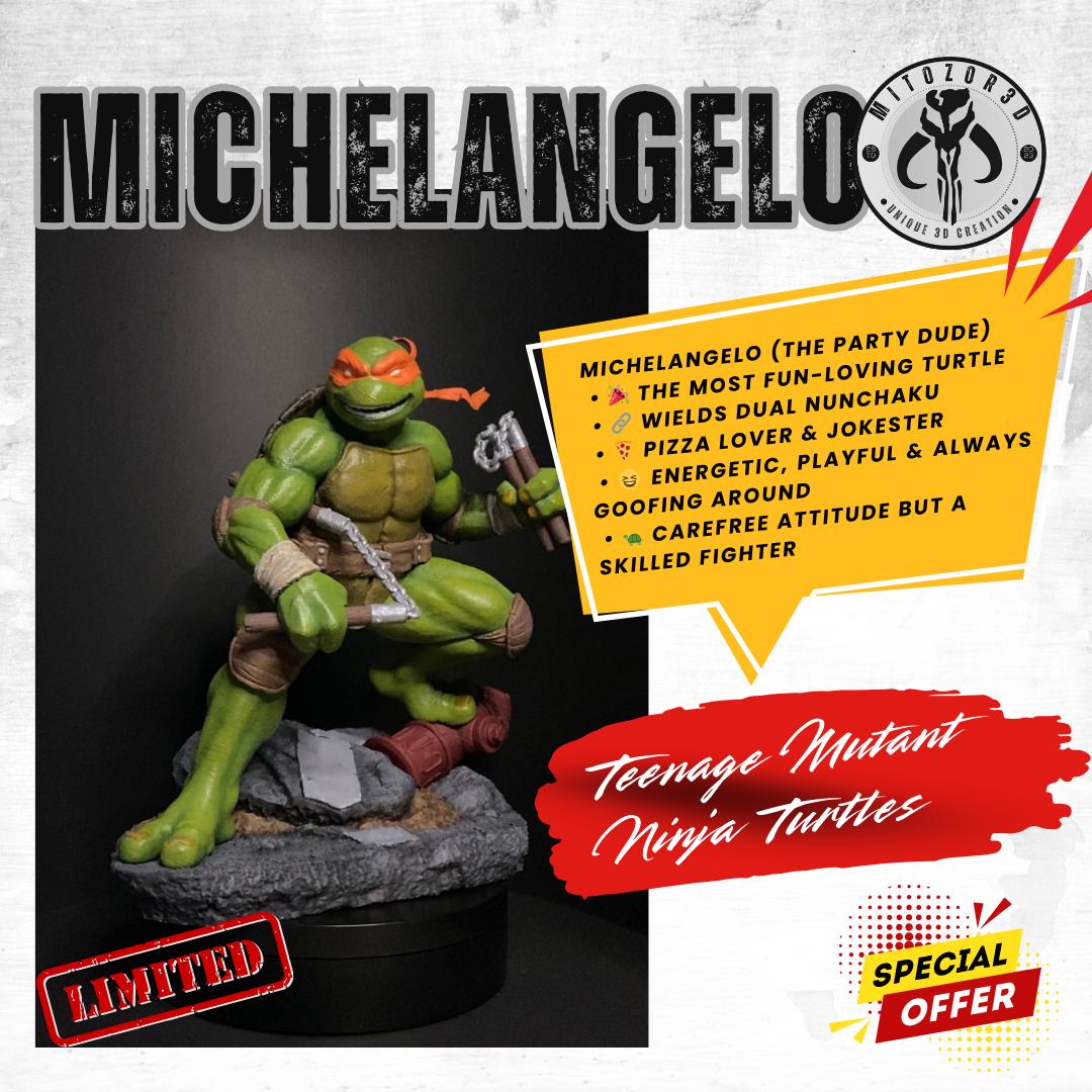 TMNT Ultimate Collector’s Set - 3D Printed & Hand-painted Action ...