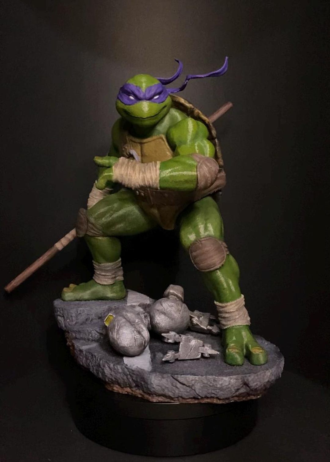 TMNT Donatello - 3D Printed & Hand-painted Action Figure | TMNT ...