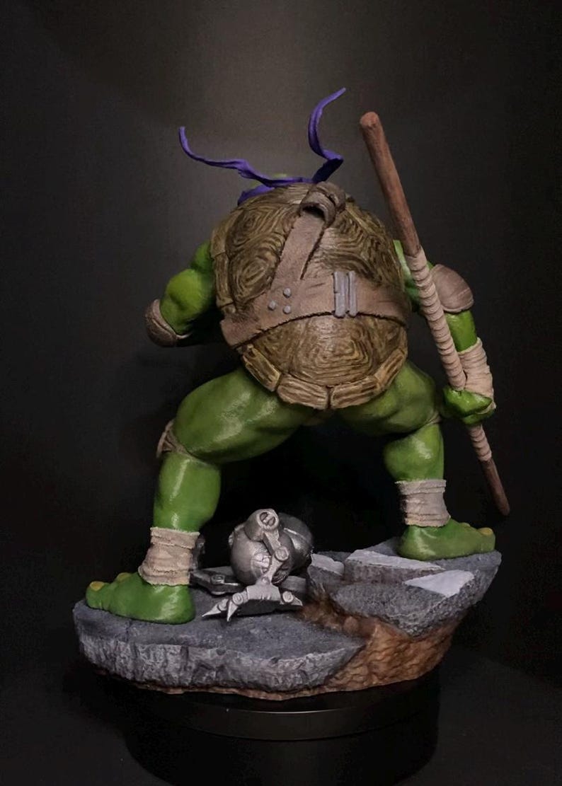 TMNT Donatello 3d Figure Teenage Mutant Ninja Turtles - Etsy