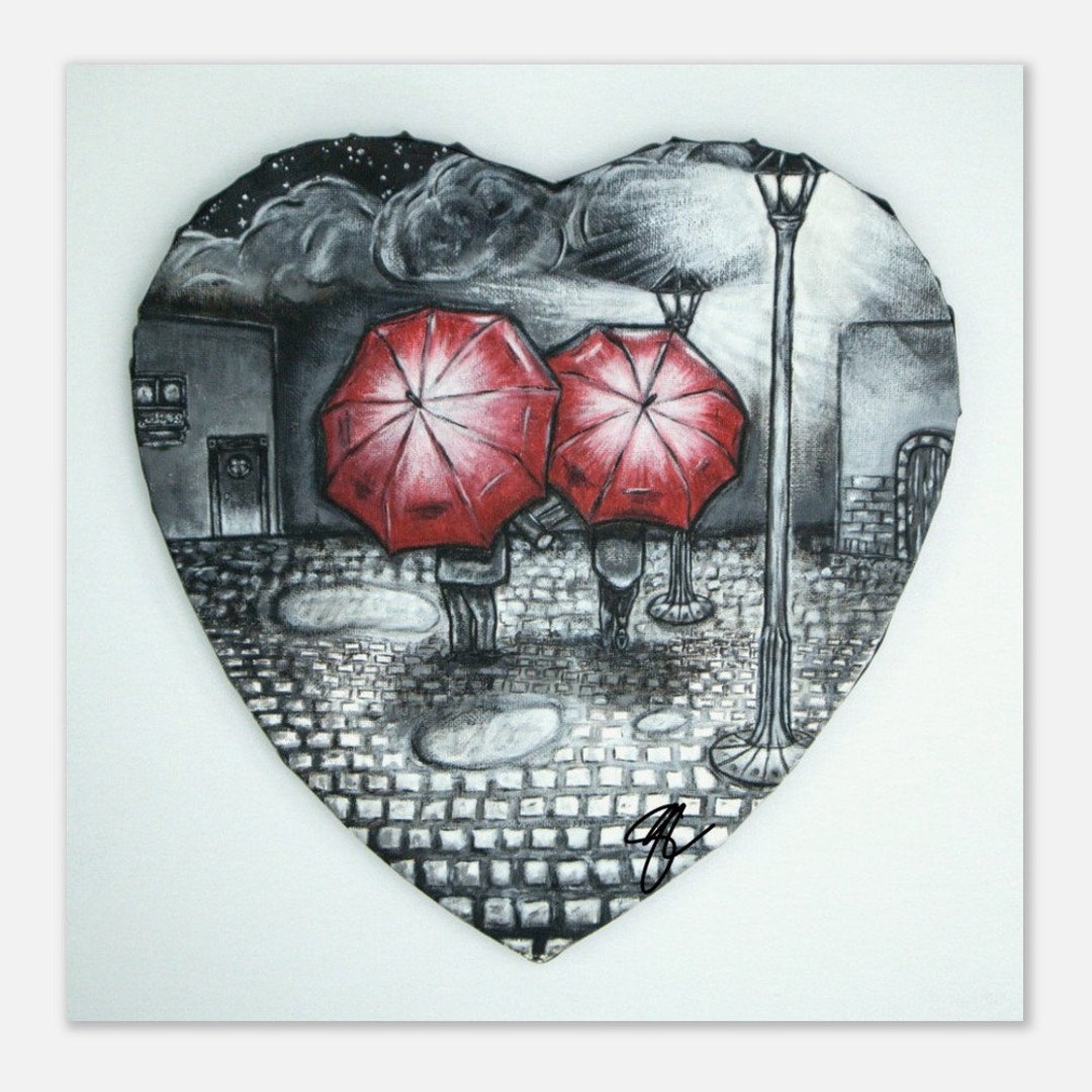 Anniversary/ Couples Celebrating/ Our Love Together Hand Painted ...