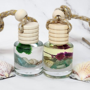 Seashell Car Diffuser: Beach Ocean Theme Air Freshener - Etsy