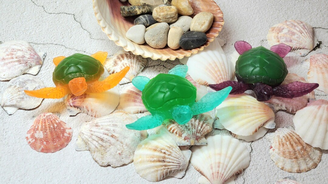 Sea Turtle - Animal Soap - Glycerin Soap - Sea Animal - Party Favors ...